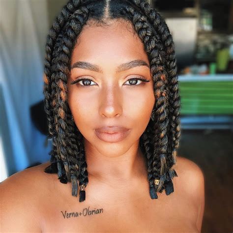 70 Best Box Braid Hairstyles For Ladies Mynativefashion
