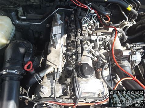 렉스턴 엔진부조동와셔터짐 압축압력누설 엔진떨림 엔진진동 찜빠 노킹 인젝터리빌드 인젝터클리닝 디젤 커먼레일 인젝터수리