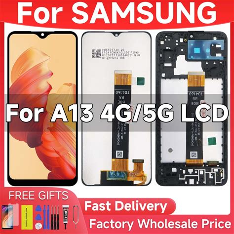 Lcd For Samsung Galaxy A13 4g A135 A13 5g A136 Lcd Display Digital
