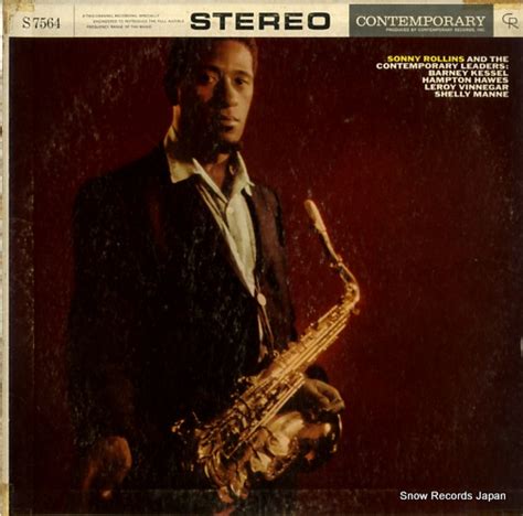 ソニー・ロリンズ Sonny Rollins And The Contemporary Leaders S7564 レコード買取