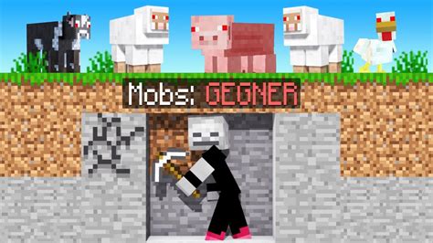 MINECRAFT aber ALLE TIERE SIND BÖSE YouTube