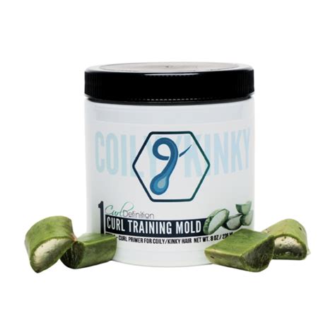 Curl Training Mold Primer For Coily Kinky And Tightly Curly Hair Step 1