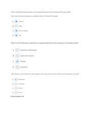 Quiz W Docx Correct Answer Is B Course Hero