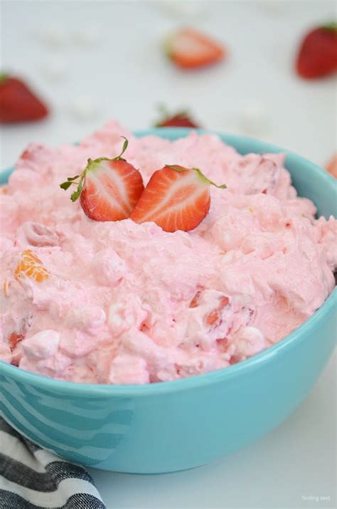 Strawberry Marshmallow Fluff Salad Sgtm