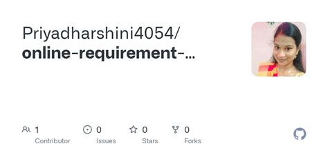 Github Priyadharshini4054 Online Requirement Management System