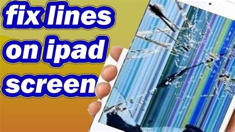 My Ipad Screen Has Lines Across It Fix Youtube