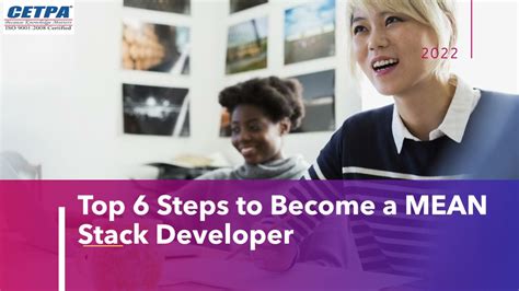 Ppt Top 6 Steps To Become A Mean Stack Developer Ppt Powerpoint