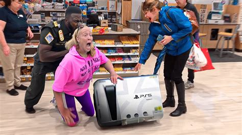 Karen Gets Caught Stealing Youtube
