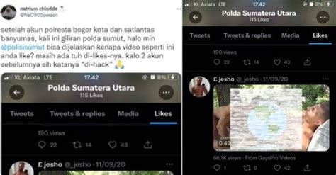 Giliran Twitter Polda Sumut nge-Like Video Bokep ‘Jeruk Makan Jeruk’ - FAJAR