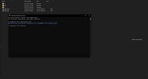 مشكلة عند تنفيذ الأمر Git Init أثناء رفع المشروع على Github أسئلة