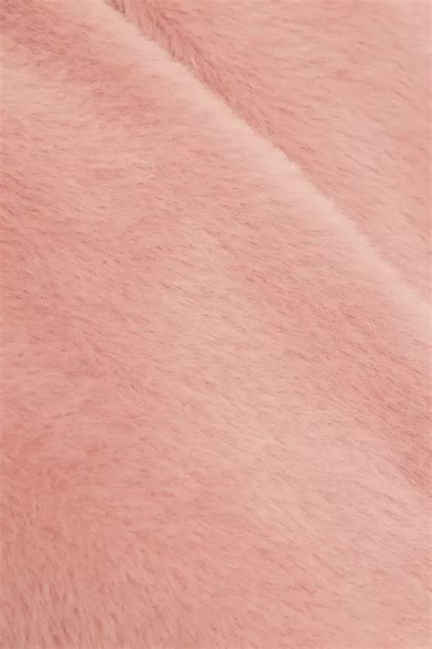 Blush Faux Fur Cropped Cape Quiz Clothing