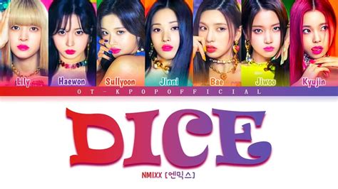 Nmixx Dice Mv Teaser Lyrics 엔믹스 Color Coded Lyrics Youtube