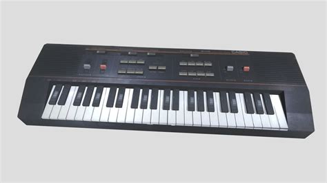 Teclado Casio 3d Model By Pinhead19920604 [80a6668] Sketchfab