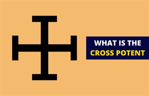 Cross Potent The Heraldic Basis Of The Jerusalem Cross
