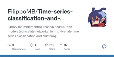 github filippomb time series classification and clustering with