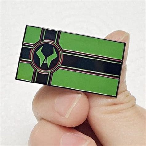 Doctor Doom ‘flag Of Latveria Enamel Pin Distinct Pins