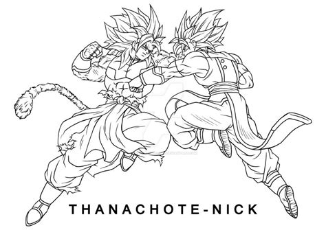 Oc Ziex Ssj4 Vs Ssgss By Thanachote Nick On Deviantart Desenhos