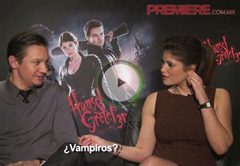 Jeremy Renner Y Gemma Arterton Hablan De Hansel And Gretel Cazadores De
