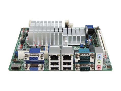 JetWay JNF9B 2550 Intel Atom D2550 1 86GHz Mini ITX Motherboard CPU VGA Combo Newegg Com