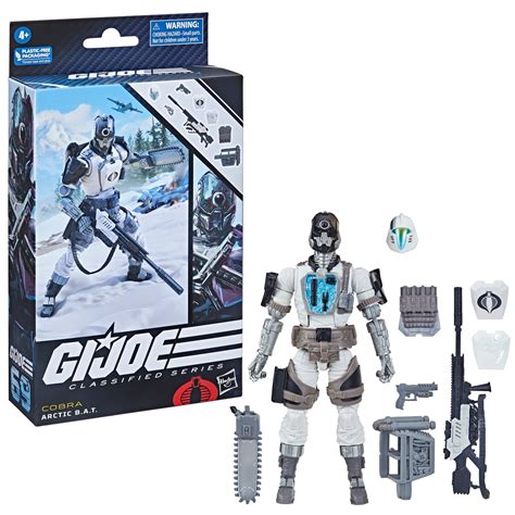 Gi Joe Classified Series Arctic Bat 6 Inch Scale Action Figure Hasbro