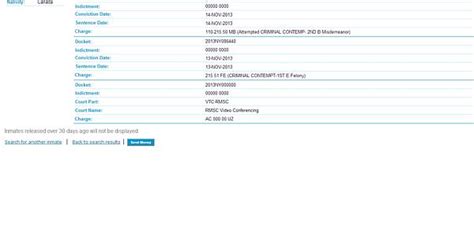 Geneviève Sabourin Nyc Department Of Correction Inmate Lookup