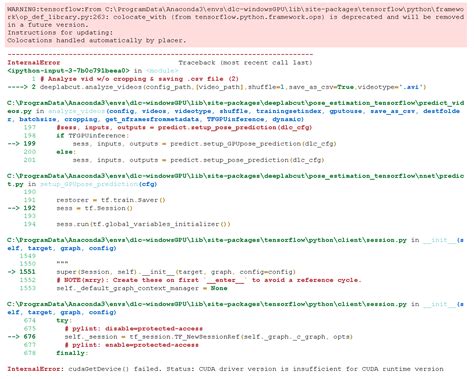 Updating Dlc 208 To Dlc 21 Numpy · Issue 448 · Deeplabcut
