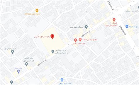 💠فرو نشست محوطه حیاط بیمارستان شهید اشرفی ترمیم شد بیمارستان آیت الله