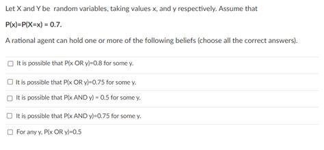 Solved Let X And Y Be Random Variables Taking Values X And Chegg