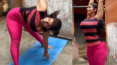 Belly Arm Thigh Fat Reduce Yoga Exercise Youtube