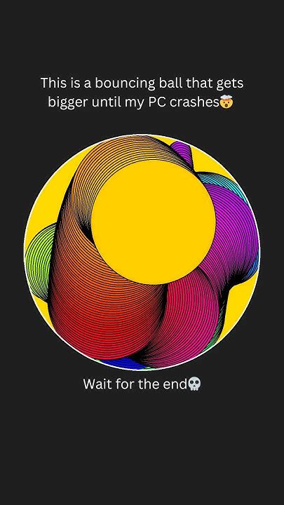 bouncing ball physics simulation relaxing to watch youtube