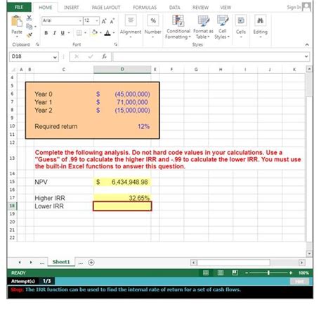 Solved Hi Can You Help Me Find The Correct Excel Formula For Chegg Com