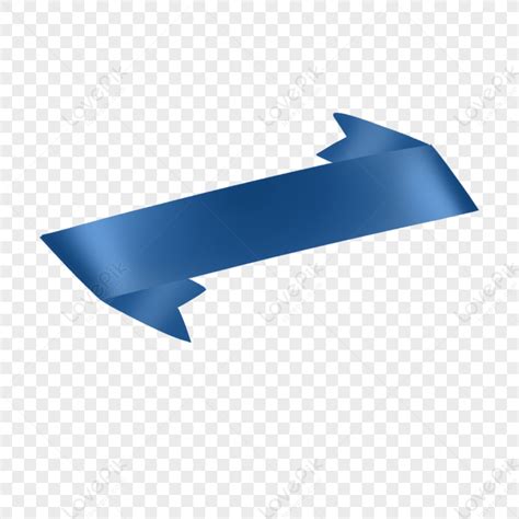 진한 파란색 리본 Png 일러스트 무료 다운로드 Lovepik