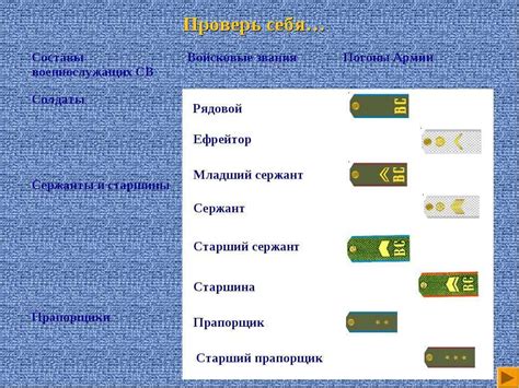 Задачи прапорщика