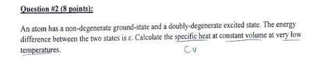 Solved How To Solve Thisquestion 2 8 ﻿pointsan Atom Has