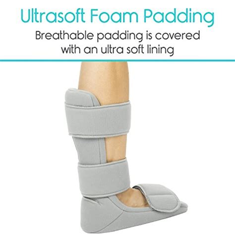 Orthomen Ankle Foot Orthosis Support Afo Splint Drop Foot Brace Xl Left