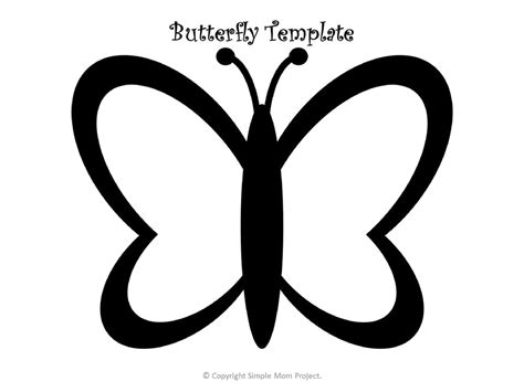 50 Printable And Cut Out Butterfly Templates 🦋 Templatelab