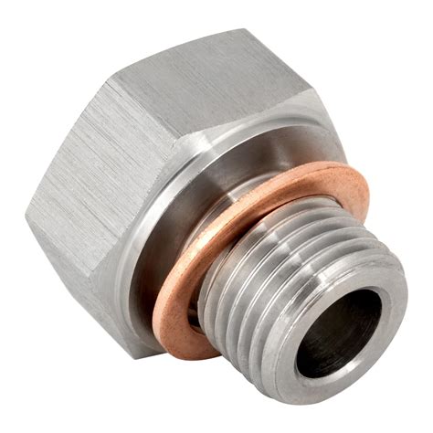 Oil Pressure Sensor Adapter For Gm Ls Series Engines Ls1 Lsx Ls3 5 3l 6