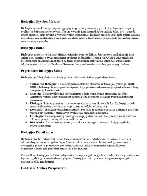 Biologija Pdf