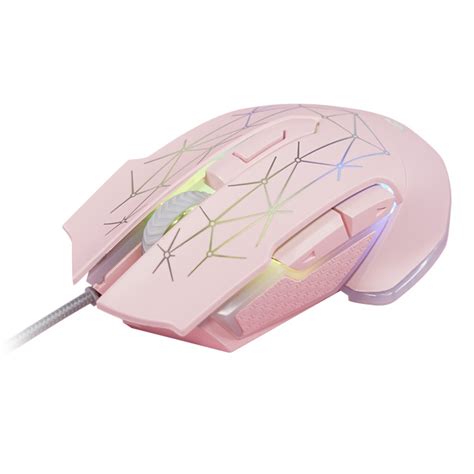 เมาส์เกมมิ่ง Fantech Gaming Mouse X7s Rgb Pink