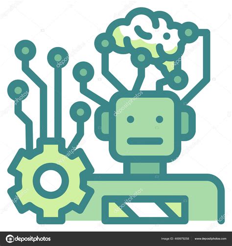 Machine Learning Smart Icon Stock Vector By Iconfinder