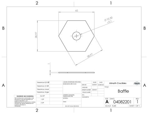 Radiation Shields Baffles Almath Crucibles Ltd