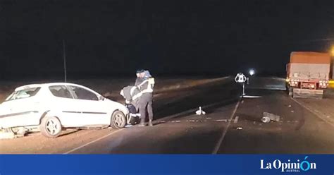 Accidente En Ruta 3 Se Quedó Dormida Al Volante Y Chocó Contra Un