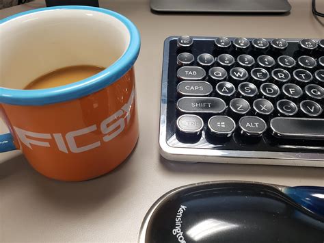 Testing Out My New Coffee Mug At Work It Really Is A Huge Cup R