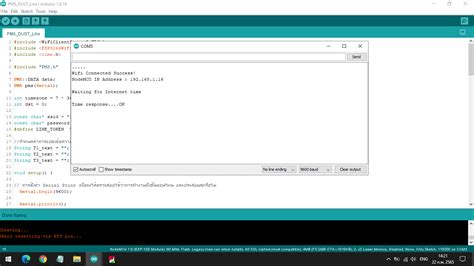 Esp8266 ไม่ส่งค่าฝุ่น Pm ไปยังline Notify หน้า 2 Arduino อิเล็ก
