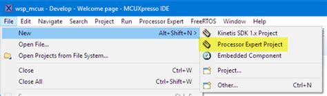 Mcuxpresso Ide Installing Processor Expert Into Eclipse Neon Mcu On