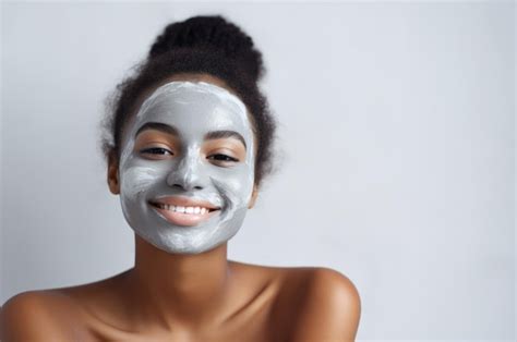Premium Photo Facial Mask And Beauty Skin Care Concept