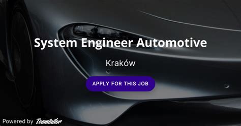 system engineer automotive infotree global solutions justyna