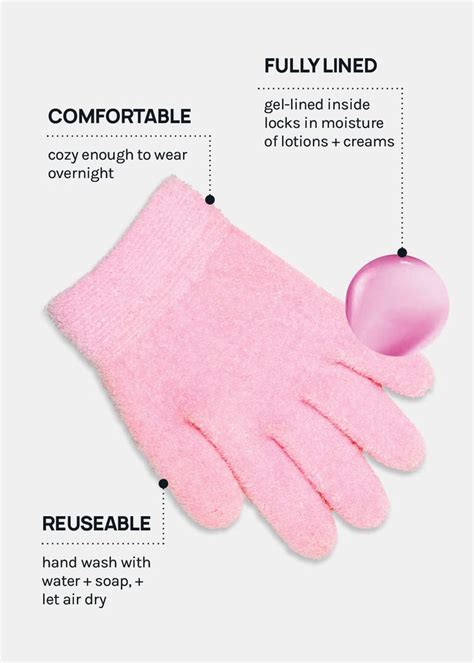 A Gel Lined Moisturizing Spa Glove All Style Spa Bundle SAVE Gel Cracked Skin