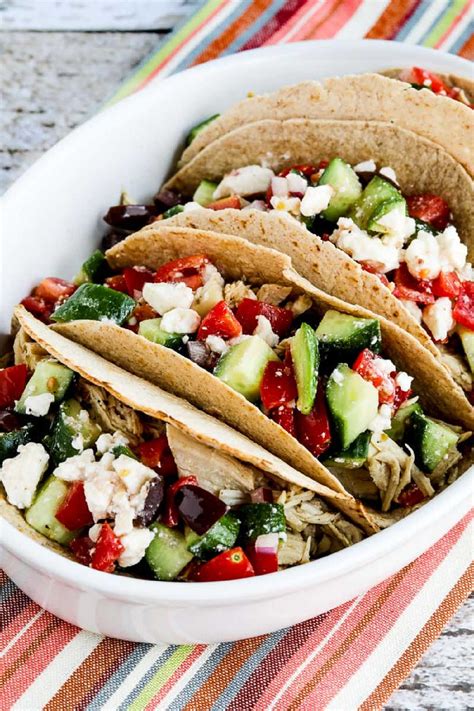Instant Pot Greek Chicken Tacos Kalyns Kitchen