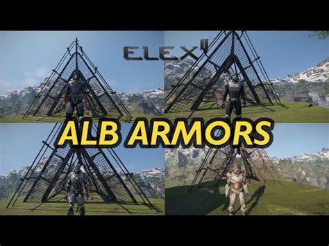 Elex Alb Armor Sets Youtube